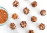Dark Chocolate Avocado Truffles with Pecans (No Bake & Easy!)