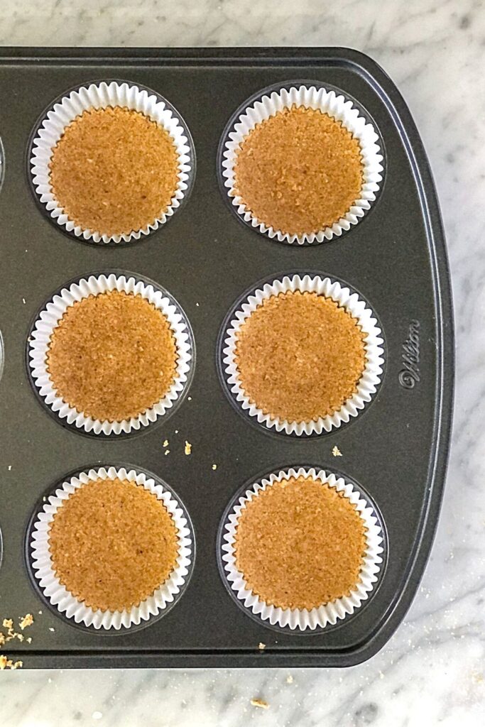 Chocolate Nutella Tarts with Greek Yogurt & Graham Cracker Crust