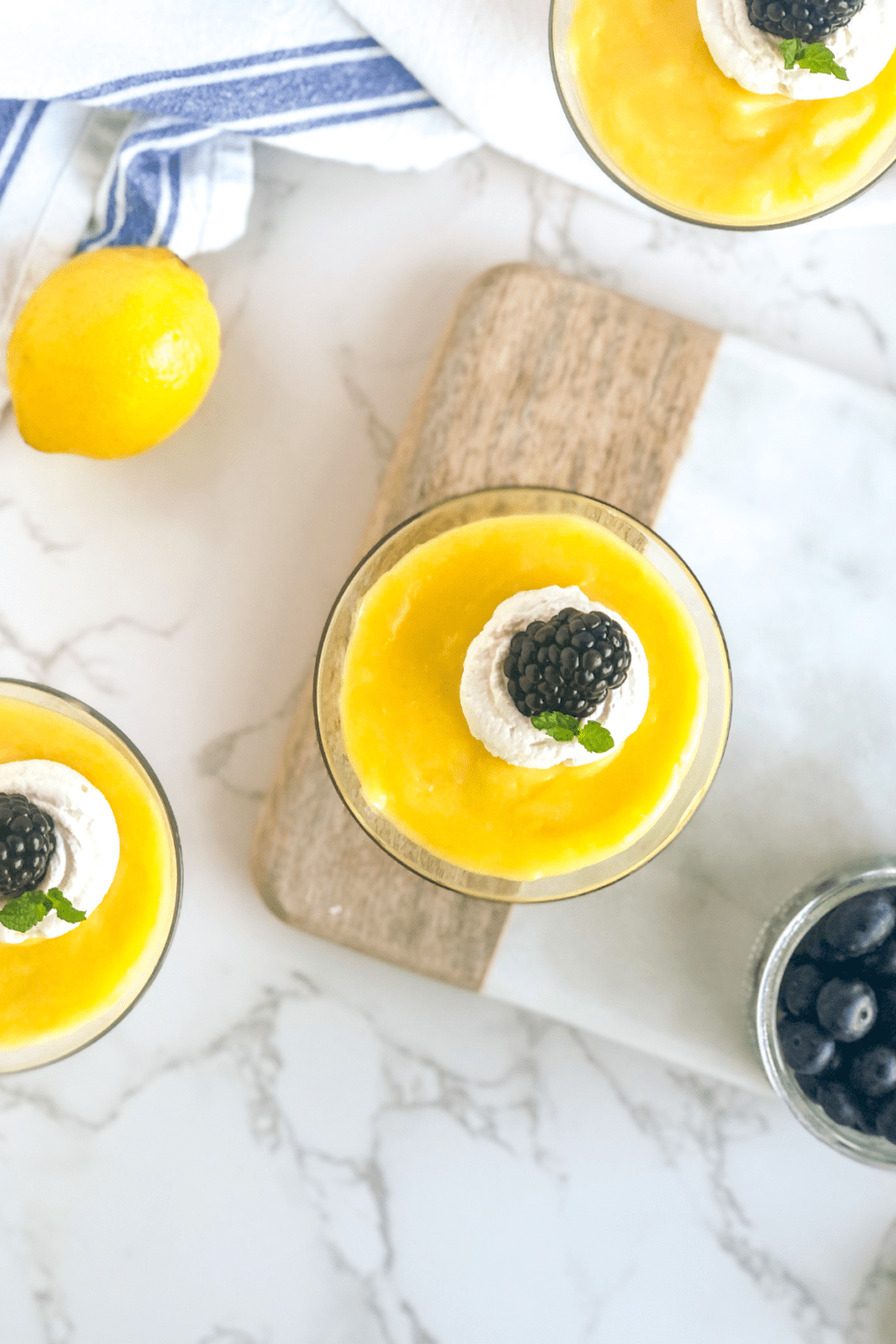 Lemon Curd Parfaits with Berries