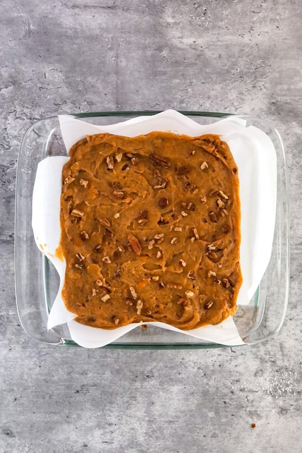 Pecan Sweet Potato Blondie Bars