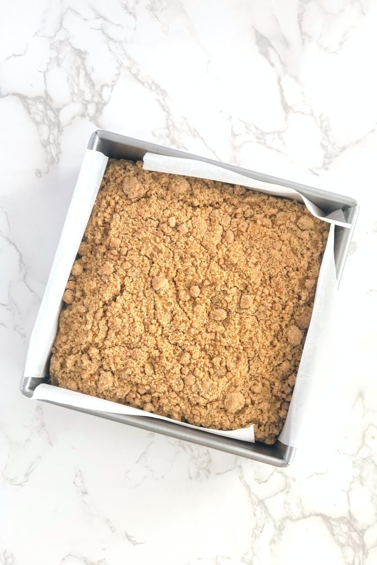 Spiced Biscoff Cake with Crumb Topping & Glaze (Easy & Moist)